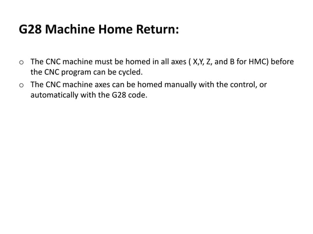Cnc program writing | PPTX