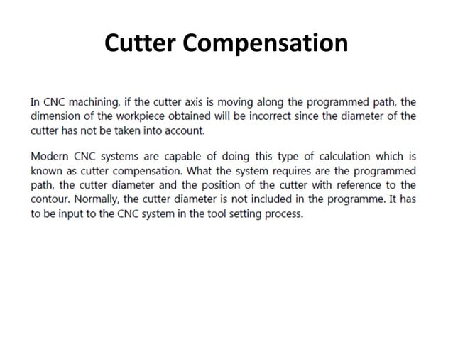 Cnc program writing | PPTX