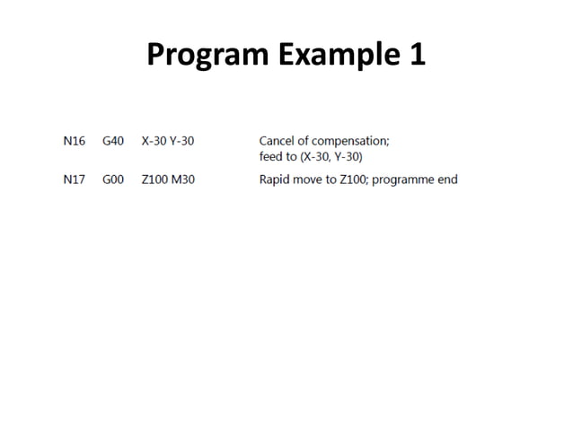 Cnc program writing | PPTX