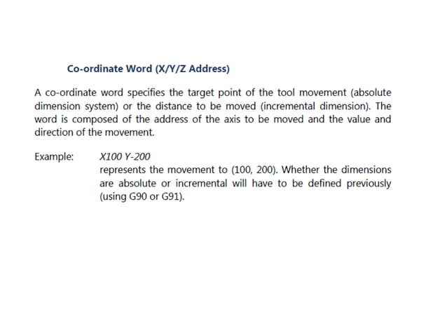 Cnc program writing | PPTX