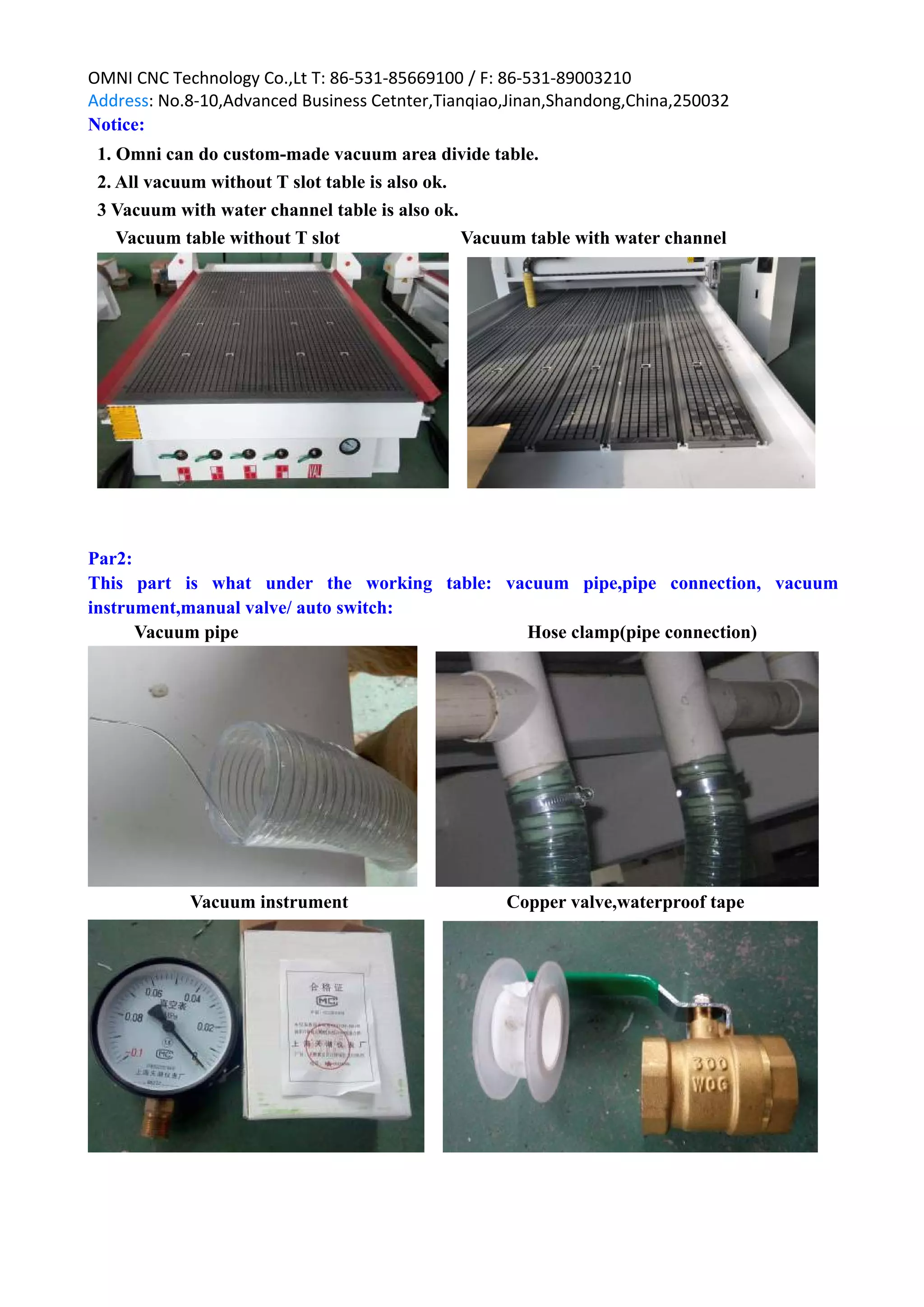 Cnc router vacuum system introduce | PDF