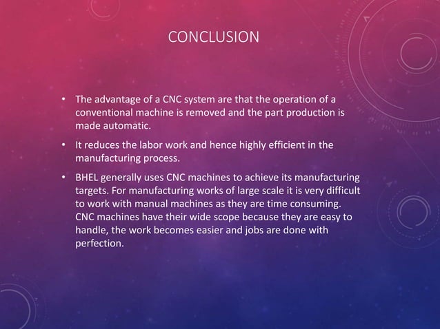 ppt on cnc | PPTX | Computing | Technology & Computing