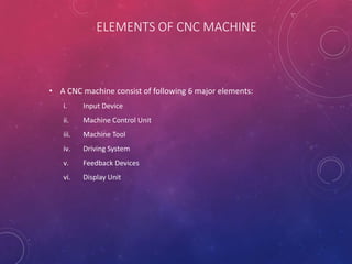 ppt on cnc | PPTX