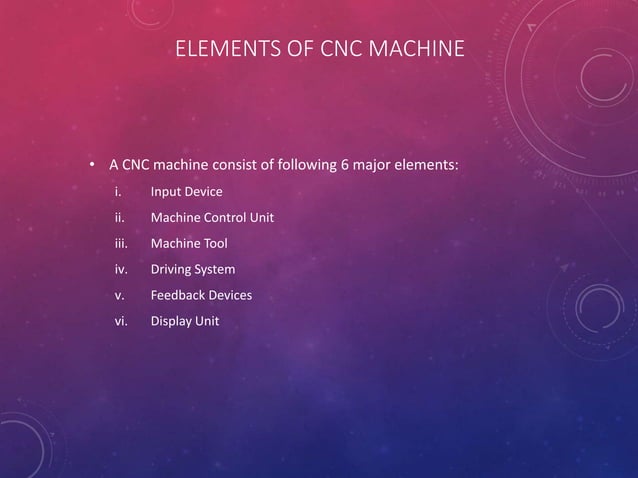 ppt on cnc | PPTX | Computing | Technology & Computing