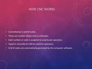 ppt on cnc | PPTX