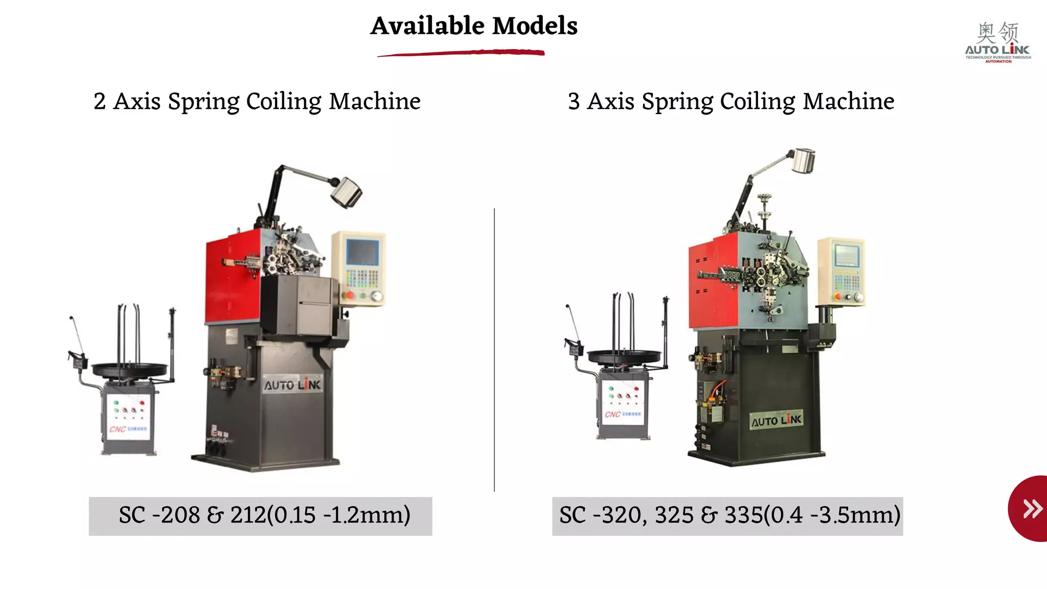 CNC Spring Coiling Machine - Autolink | PDF | Manufacturing Industry ...