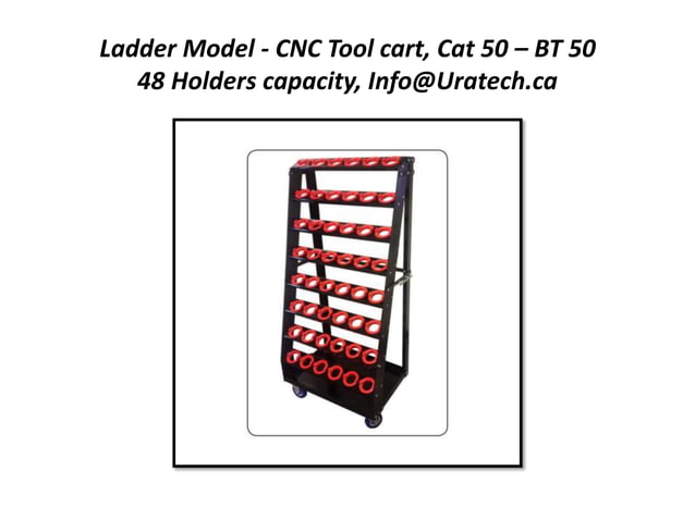 Cnc Tool Carts From Uratech Ppt