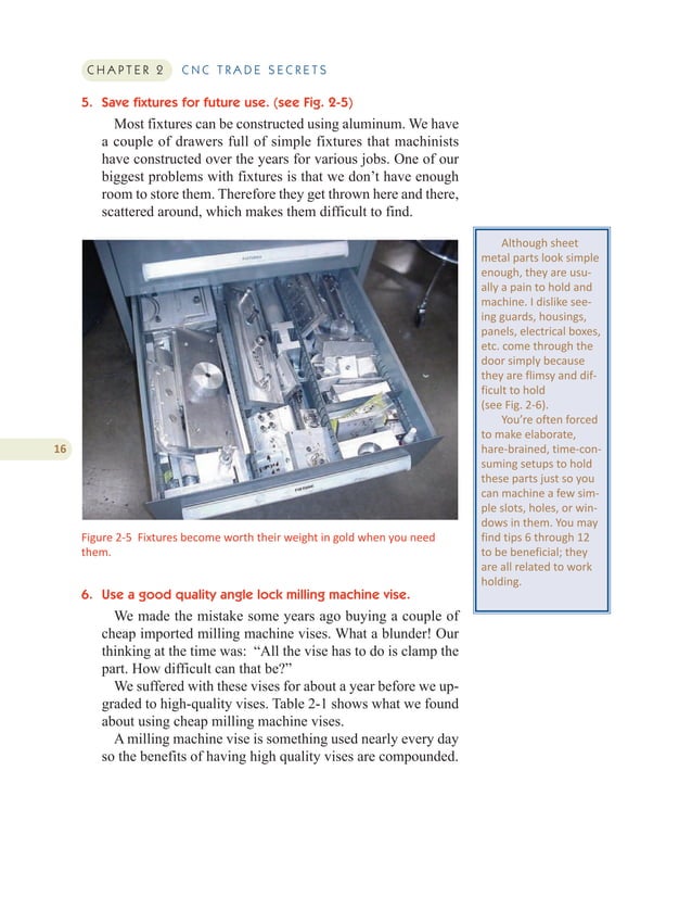 CNC trade secrets a guide to CNC machine shop practices (Harvey, James ...