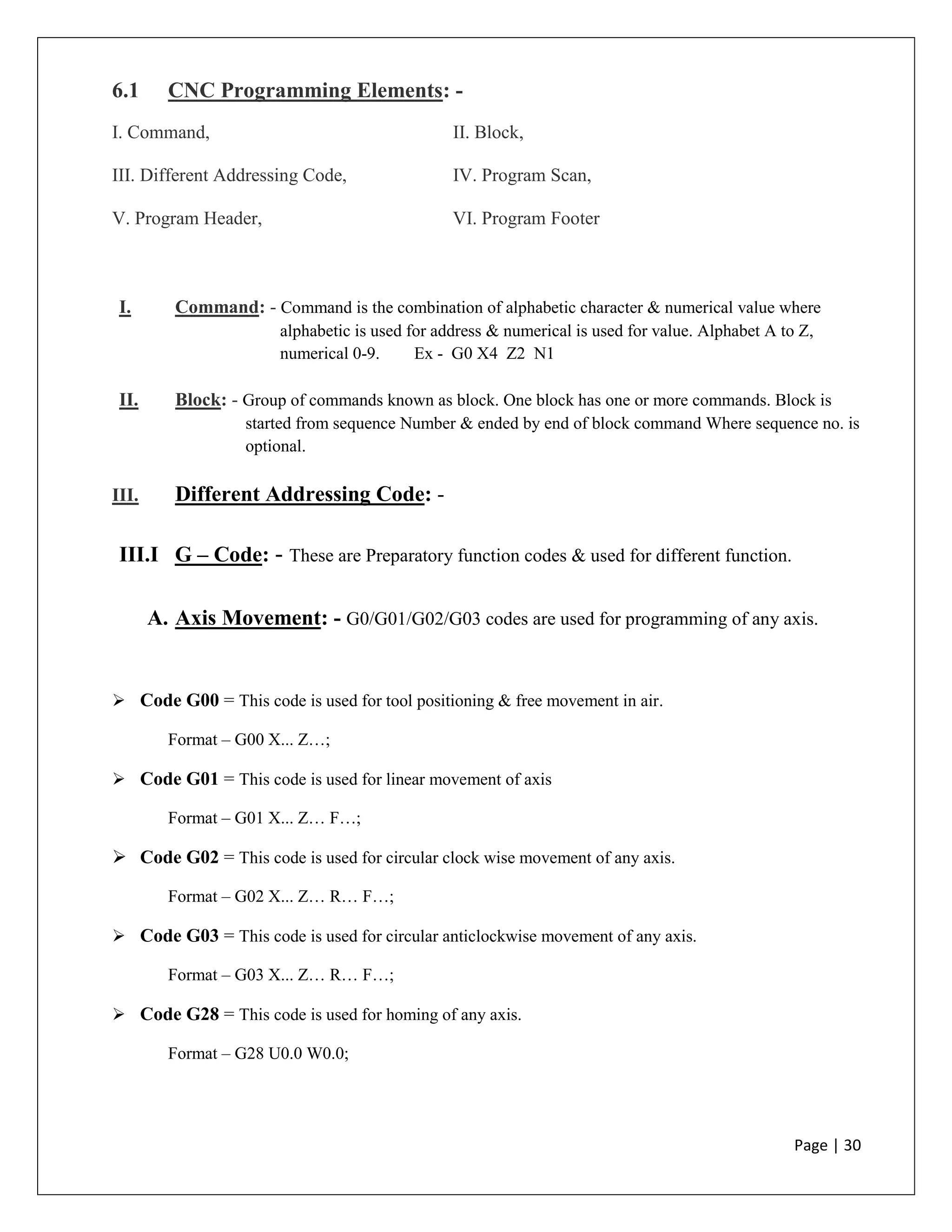 A Project Report on CNC Training | PDF