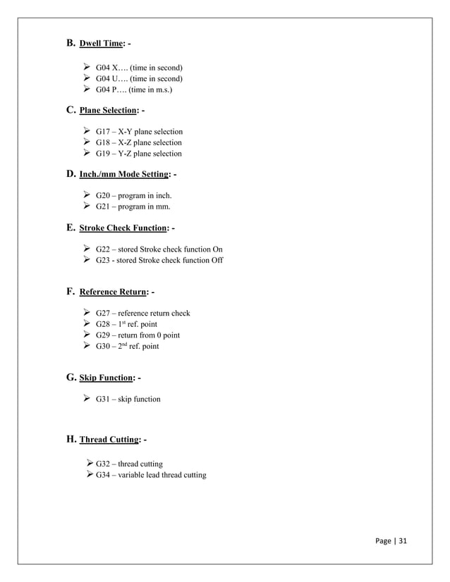 A Project Report on CNC Training | PDF | Mechanical and Industrial ...