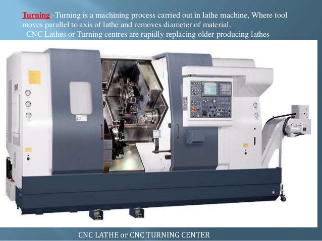 CNC Turning and Milling centres