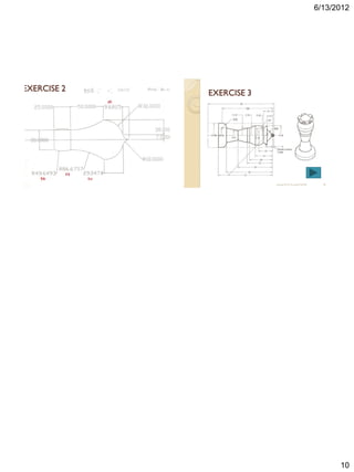 Cnc turning lecture6 | PDF