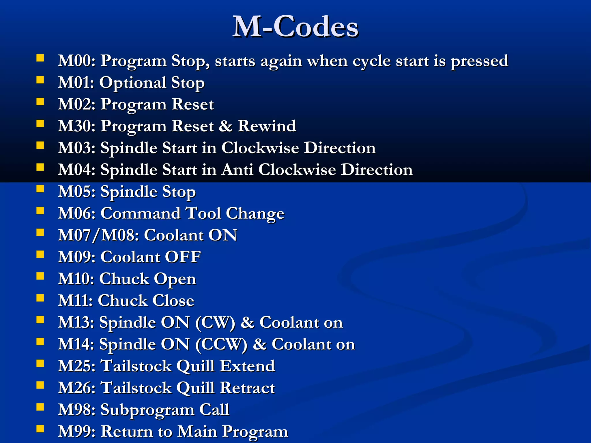 Cnc turning(Fanuc system) | PPT