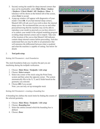 Cnc tutorial mastercam | PDF | Woodworking | Arts and Crafts