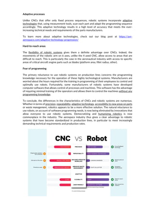 CNC vs Robot | PDF