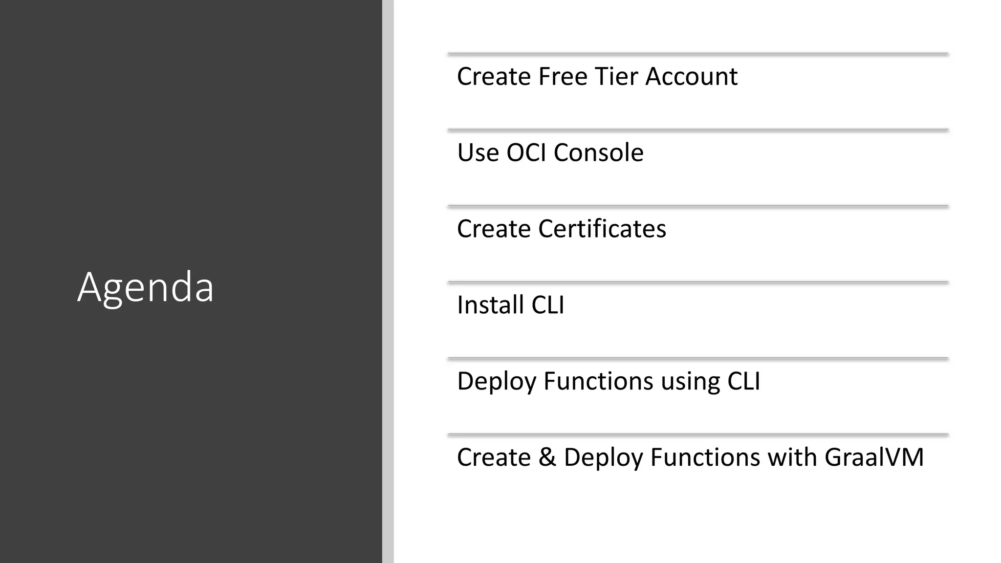 OCI Oracle Functions Deployment | PPT OCI Oracle Functions Deployment | PPT