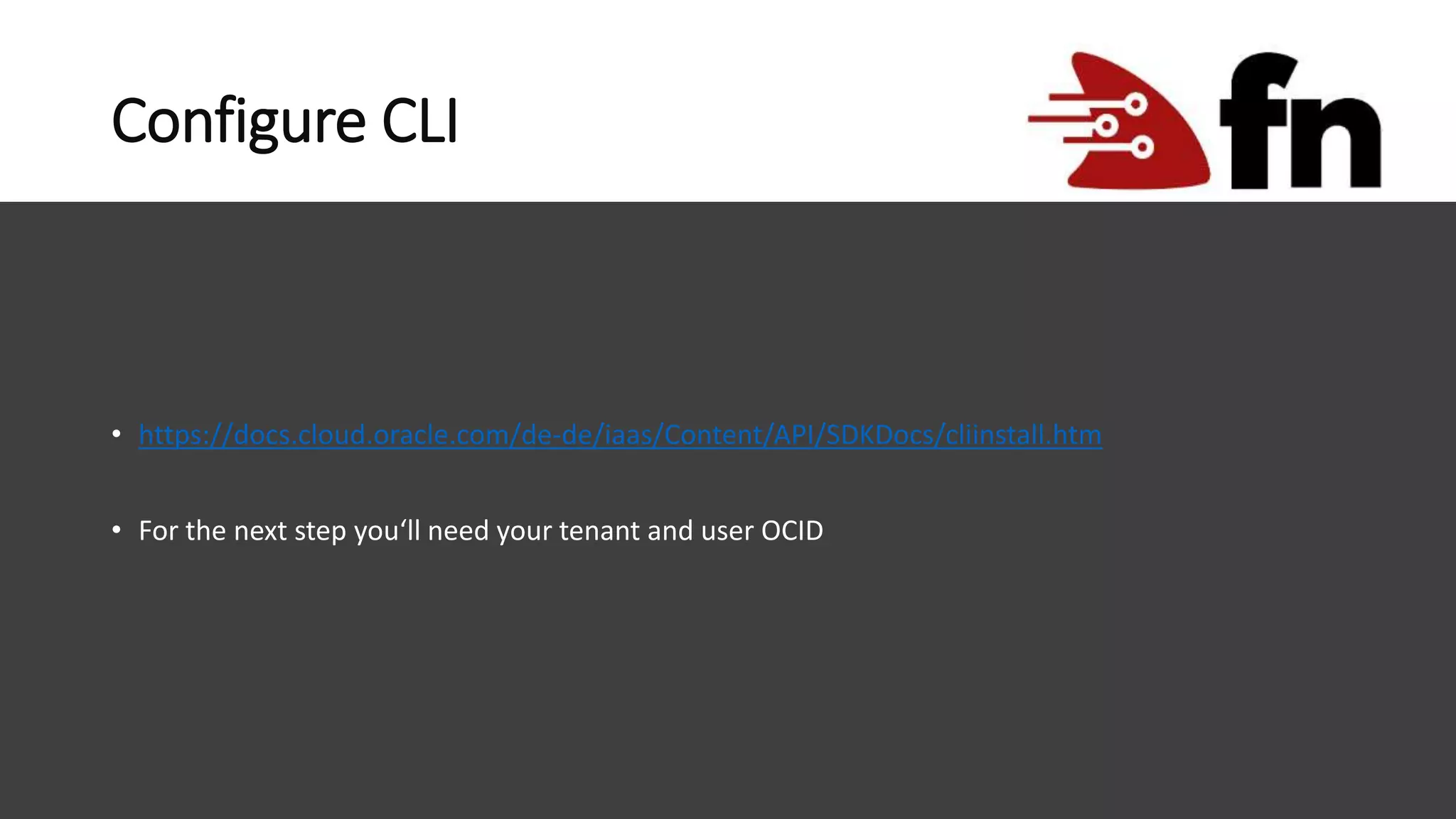OCI Oracle Functions Deployment | PPT OCI Oracle Functions Deployment | PPT