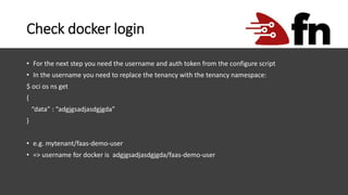OCI Oracle Functions Deployment | PPTX