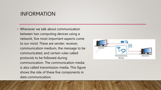 Component used in data communication | PPTX