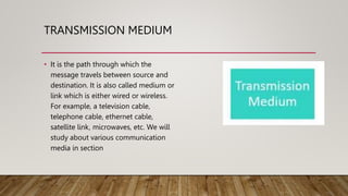Component used in data communication | PPTX