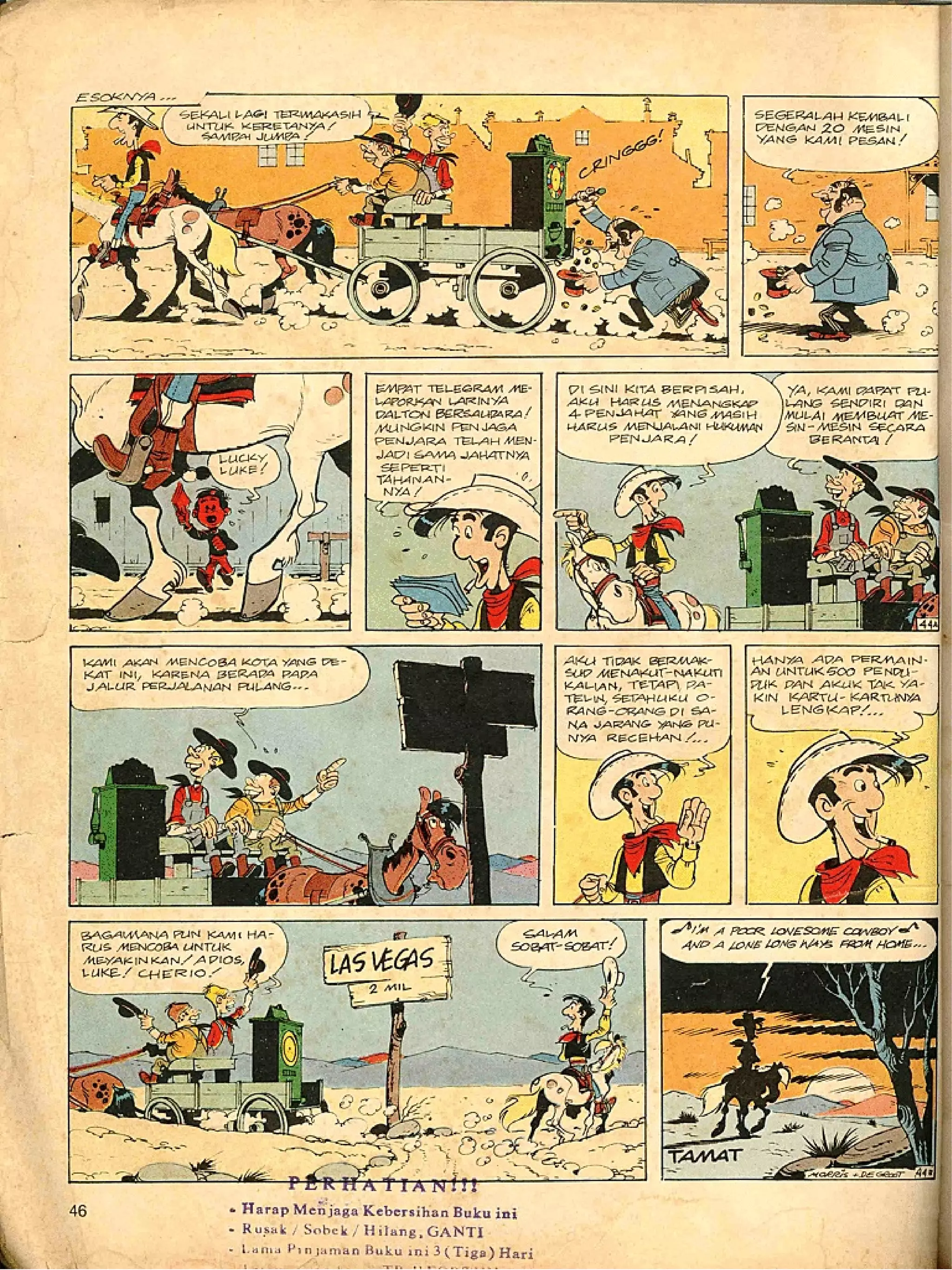Luckyluke09 bandit tangan satu | PDF