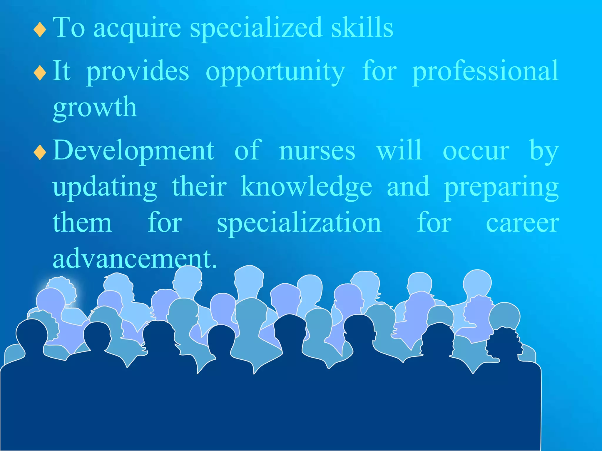 Continuing nursing education | PPTX