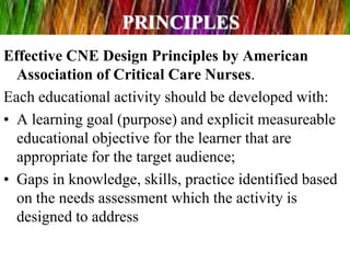 Continuing nursing education | PPTX