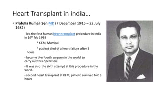 Heart transplantation | PPT