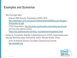 Science DMZ security | PPTX