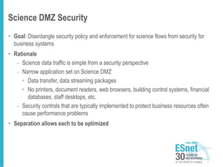 Science DMZ security | PPTX