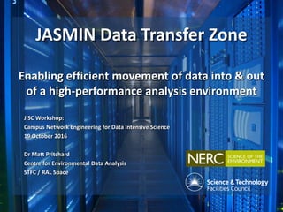Enabling efficient movement of data into & out of a high-performance ...