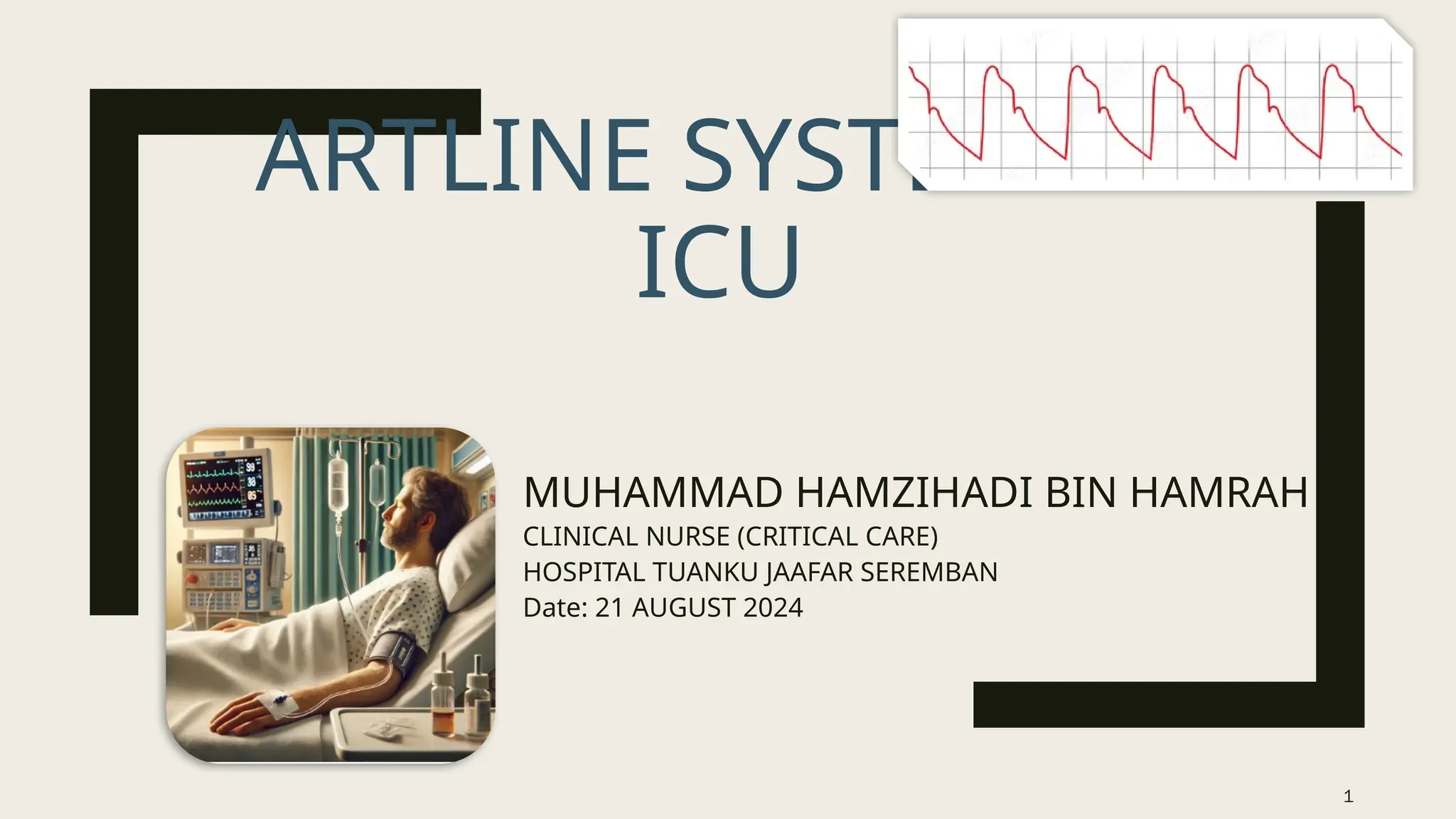 CNE Artline System in ICU. Care of arterial line in ICU and what need to know basic on arterial ...