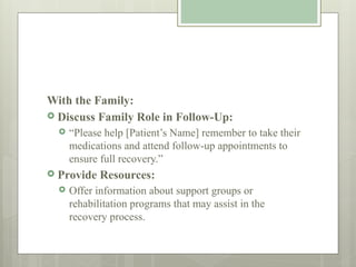 EFFECTIVE COMMUNICATION WITH FAMILY AND PATIENT | PPTX