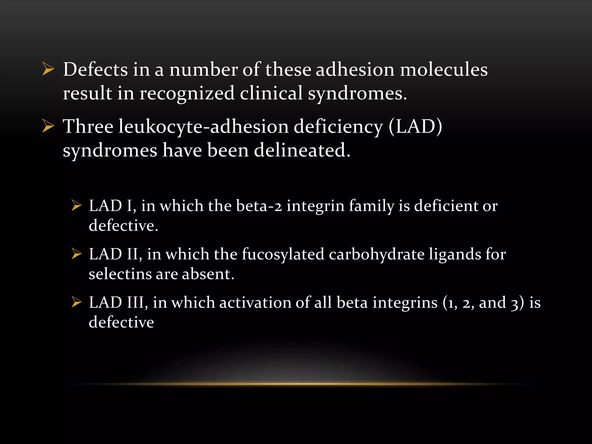 Leukocyte adhesion deficiency | PPTX