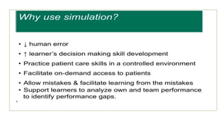 Simulation Based Education and OSCE | PPTX