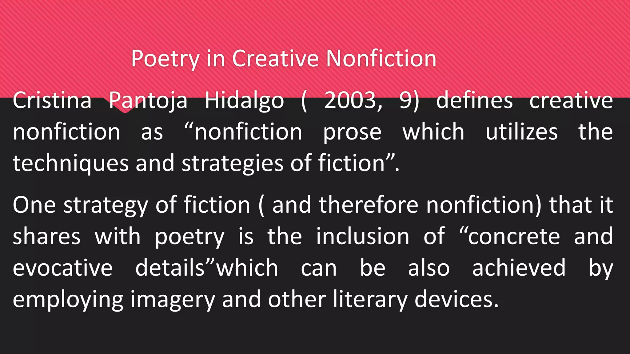 Cnf.literary conventions | PPTX