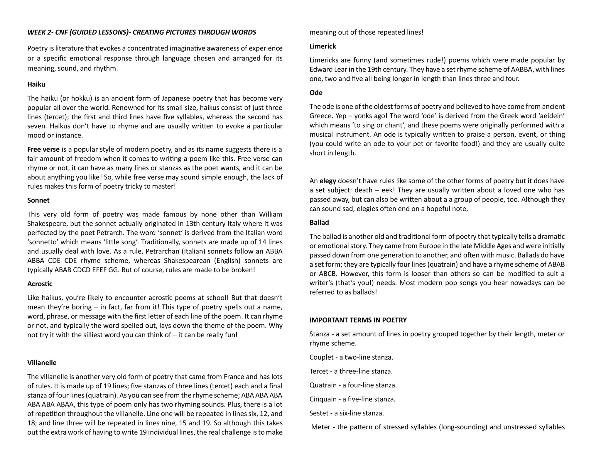 CREATIVE NON-FICTION FOR GRADE 12 STUDENTS | PDF