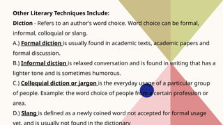 Literary Devices, Elements and Techniques.pptx