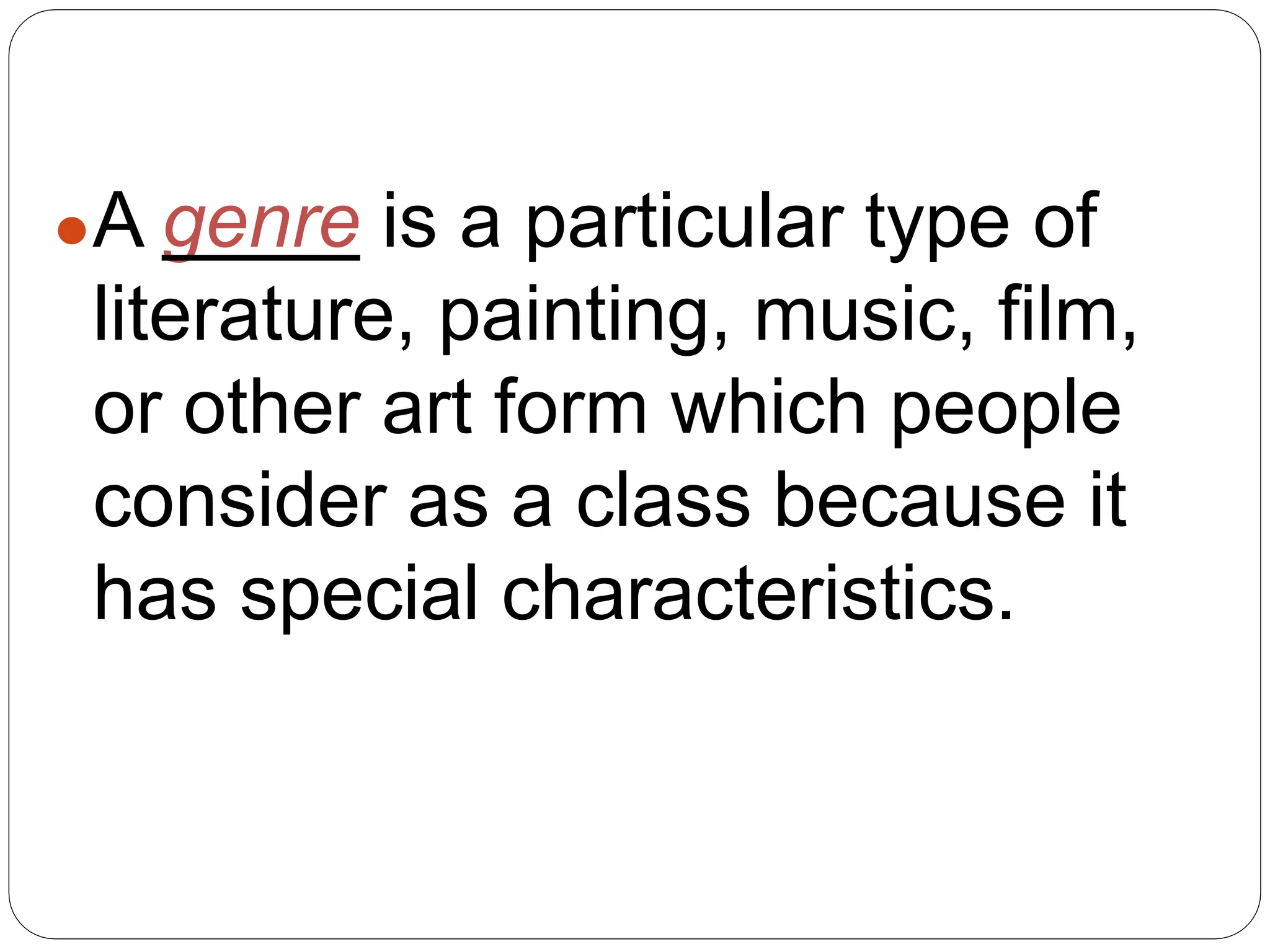 Creative Nonfiction Lesson 1- Literary Genres | PPTX