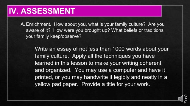 CNF Lesson 8 writing Coherent & Organized Paragraphs.pptx | Homework ...