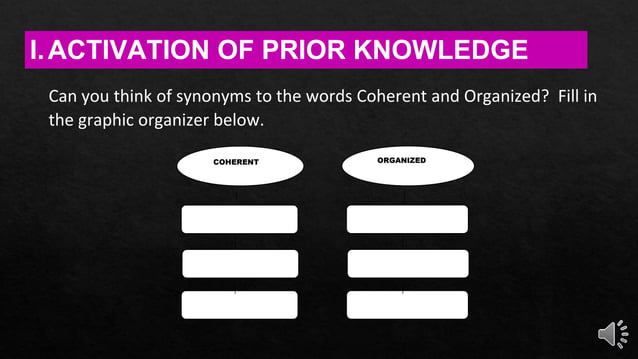 CNF Lesson 8 writing Coherent & Organized Paragraphs.pptx | Homework ...