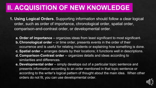 CNF Lesson 8 writing Coherent & Organized Paragraphs.pptx | Homework ...