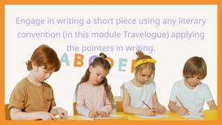 Creative NonFiction Lesson 4 Writing Stages.pptx
