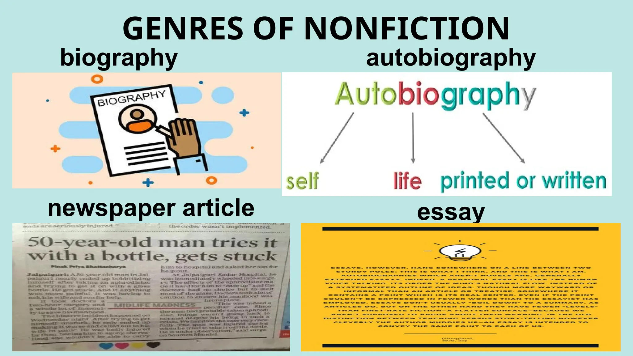 Creative Nonfiction 12 Quarter 2 Commentary Critique | PPTX