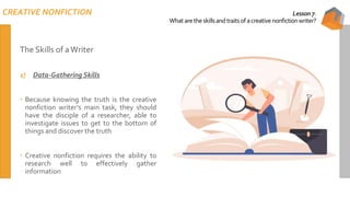 CNF_Slide_Lesson_-_07 - Creative Nonfiction Skills | PPTX