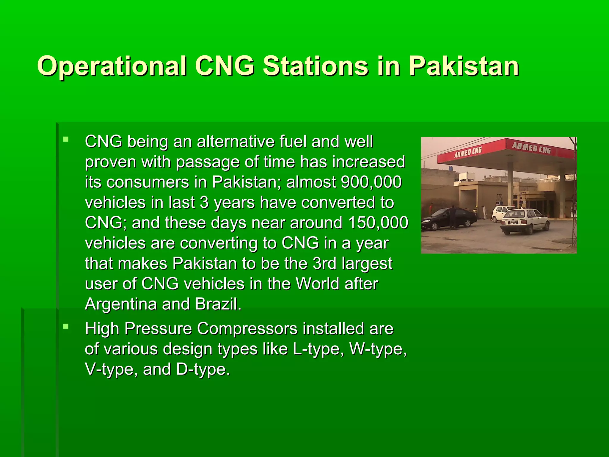 CNG CONSUMPTION IN SATELITTE TOWN, RAWALPINDI | PPT