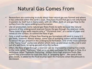 Natural Gas - Fueling the Blue Flame | PPTX