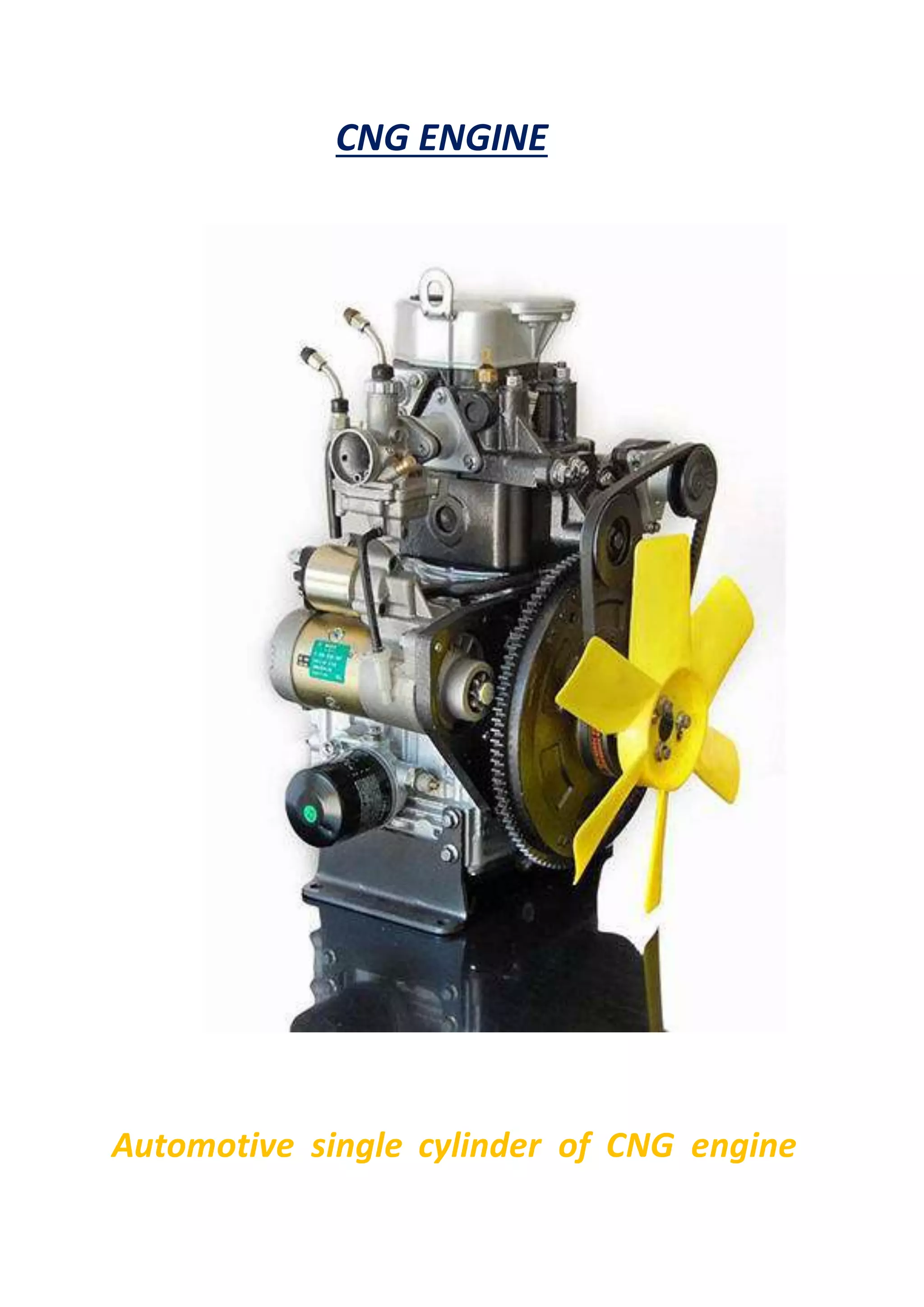 Cng engine projects | DOCX