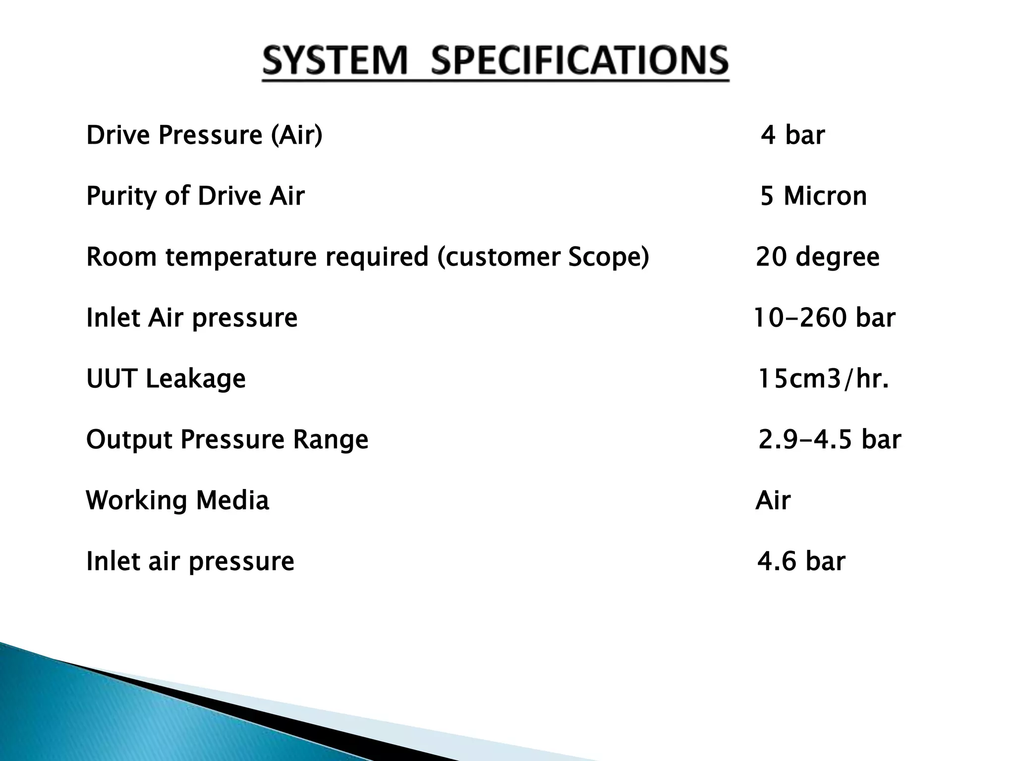 Cng high pressure regulator testing bench ppt | PPTX