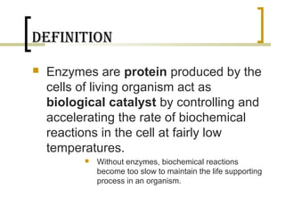 Công nghệ ezyme | PPT | Chemistry | Science